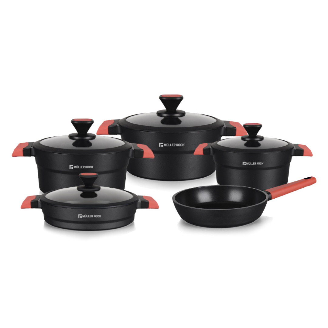 DIE-CAST MARBLE COOKWARE SET MK - German Kitchenware