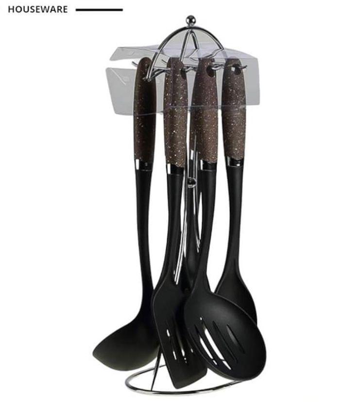 Momaz brown Cooking & Serving Spoon Set - German Kitchenware